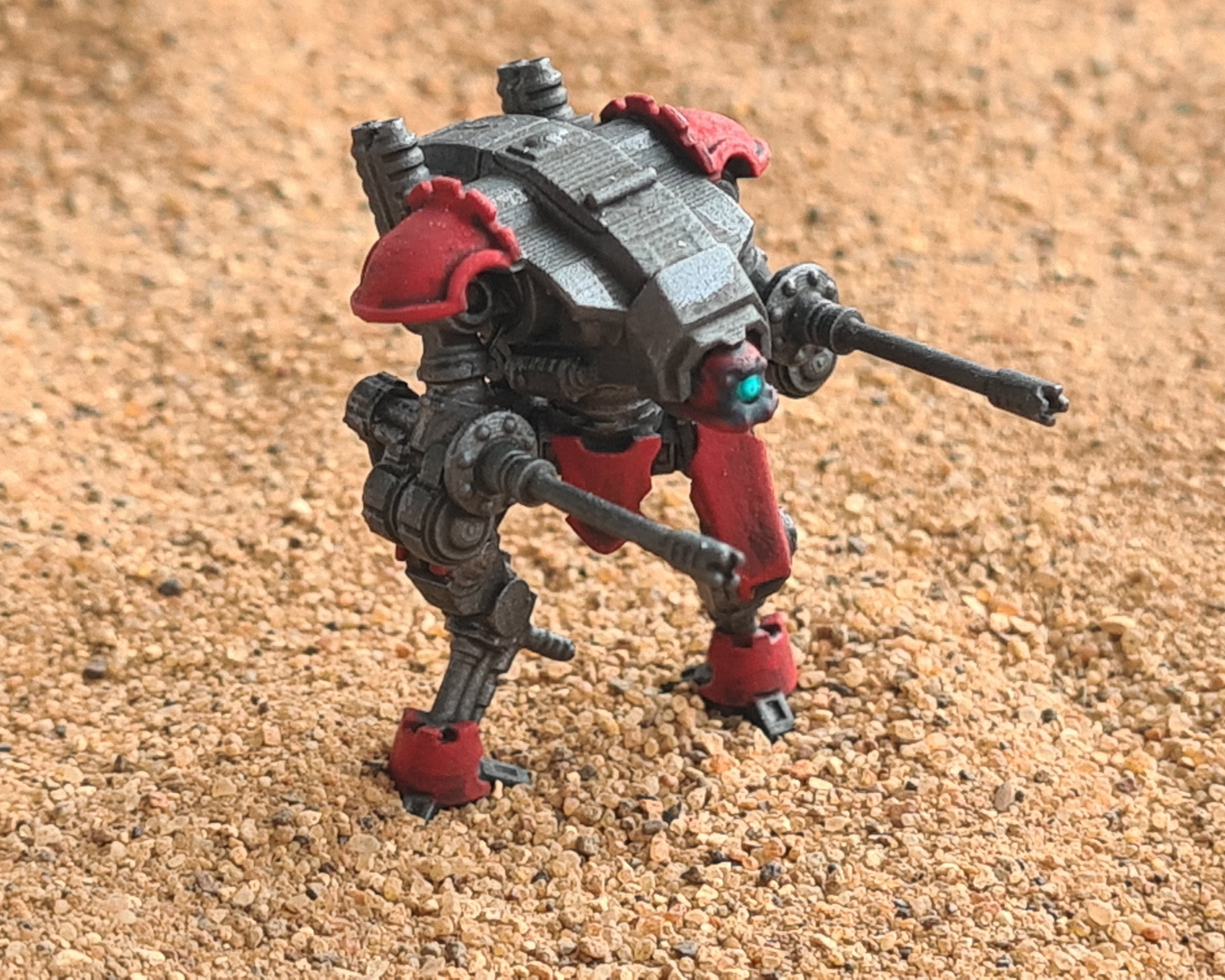 Tiny Mech Walker - Autocannon – printforge3d
